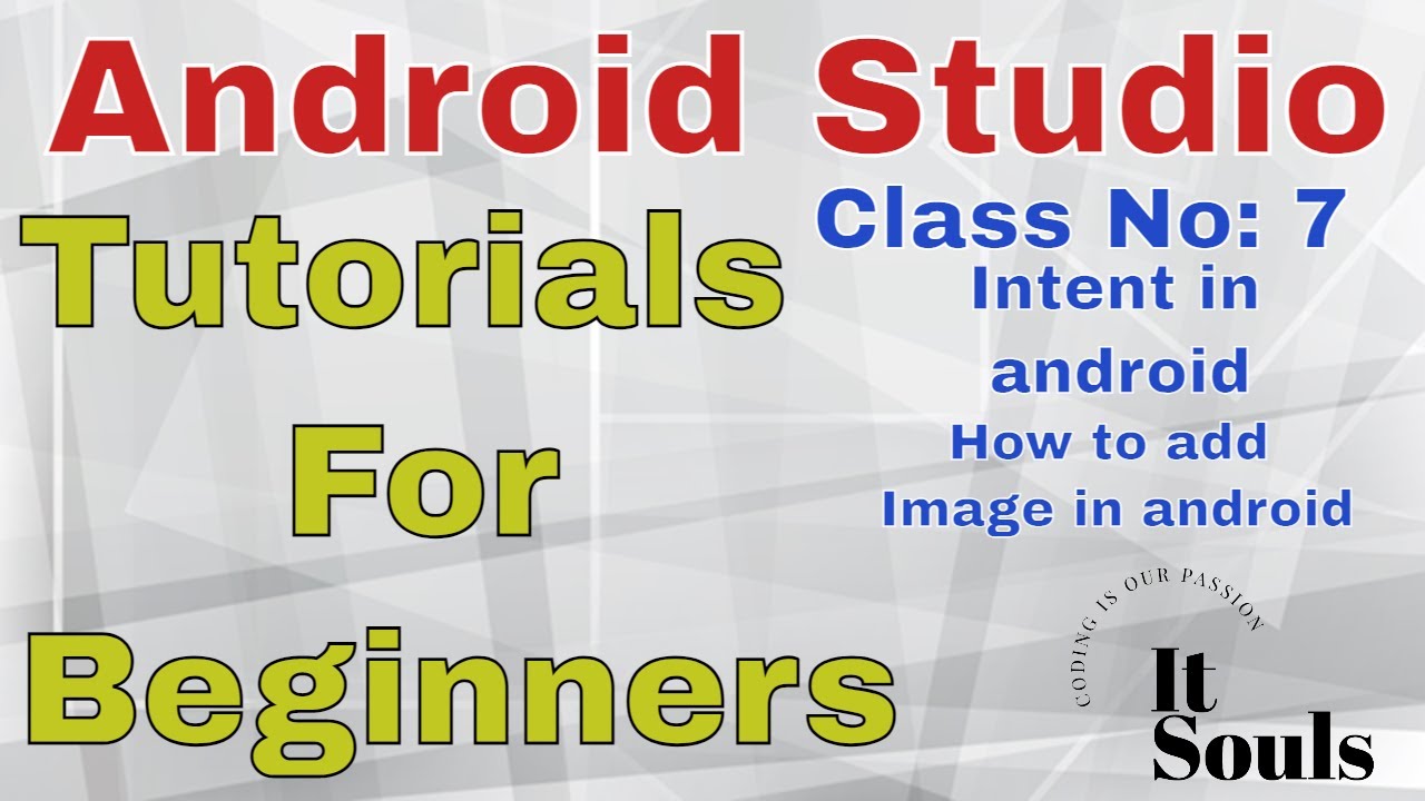 How To Use Intent In Android Studio How To Move Between Activities In Android Studio It How To Use Intent In Android Studio How To Move Between Activities In Android Studio It
