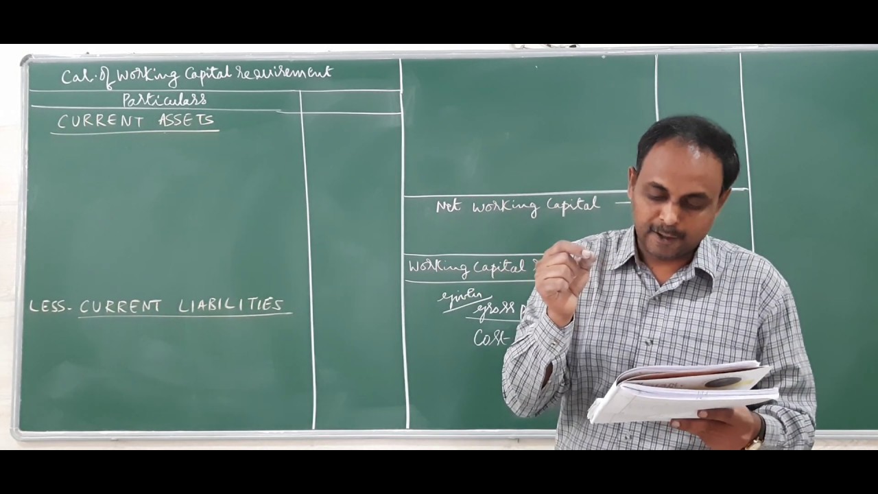 Problems On Calculation Of WORKING CAPITAL REQUIREMENT Part 3 YouTube problems-on-calculation-of-working-capital-requirement-part-3-youtube