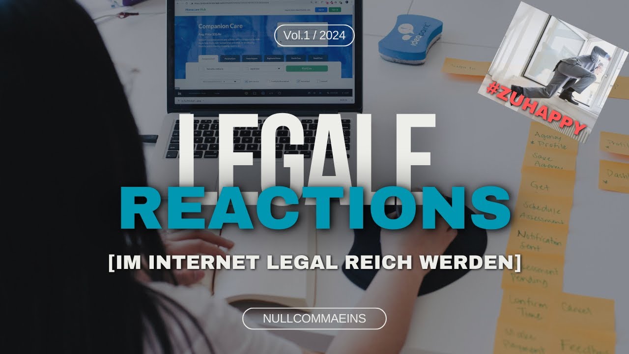 LEGALE REACTION #1 [🛑IM INTERNET LEGAL REICH WERDEN IM INTERNET ONLINE🛑 ...