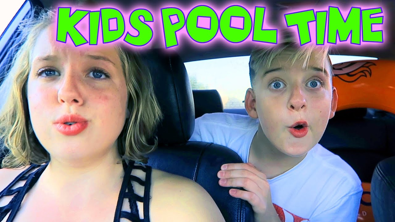 KIDS POOL TIME! | Family Vlog - YouTube