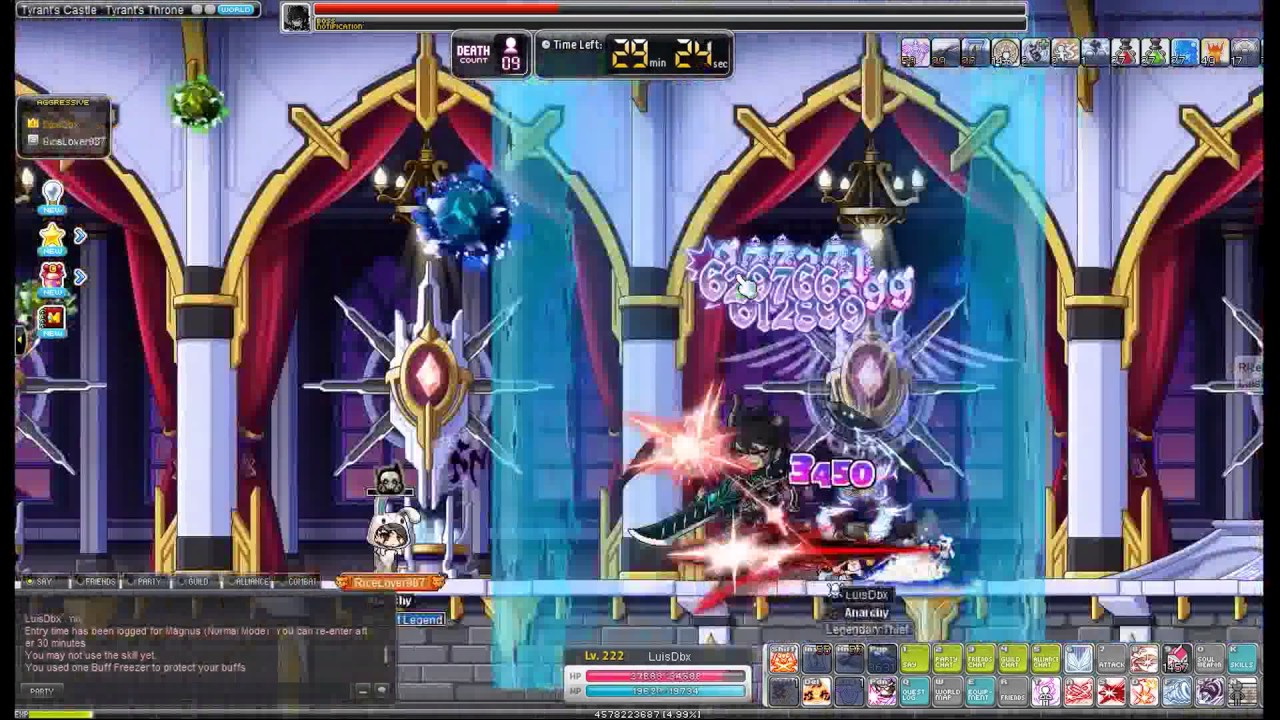 Maplestory - Dual Blade Bossing - YouTube