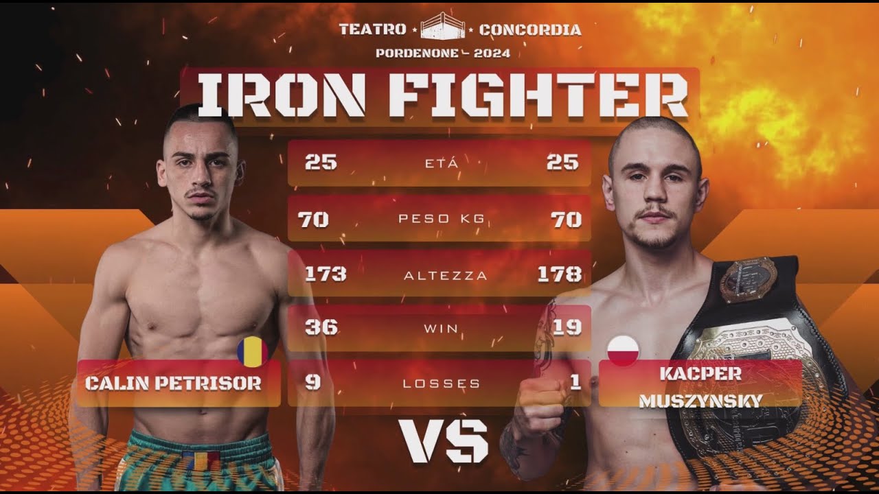 IRON FIGHT QUINTO MATCH - CĂLIN PETRIȘOR VS KACPER MUSZYŃSKI - YouTube