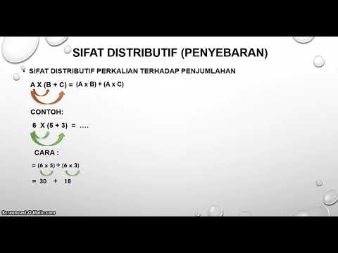 MTK_Sifat Distributif - YouTube