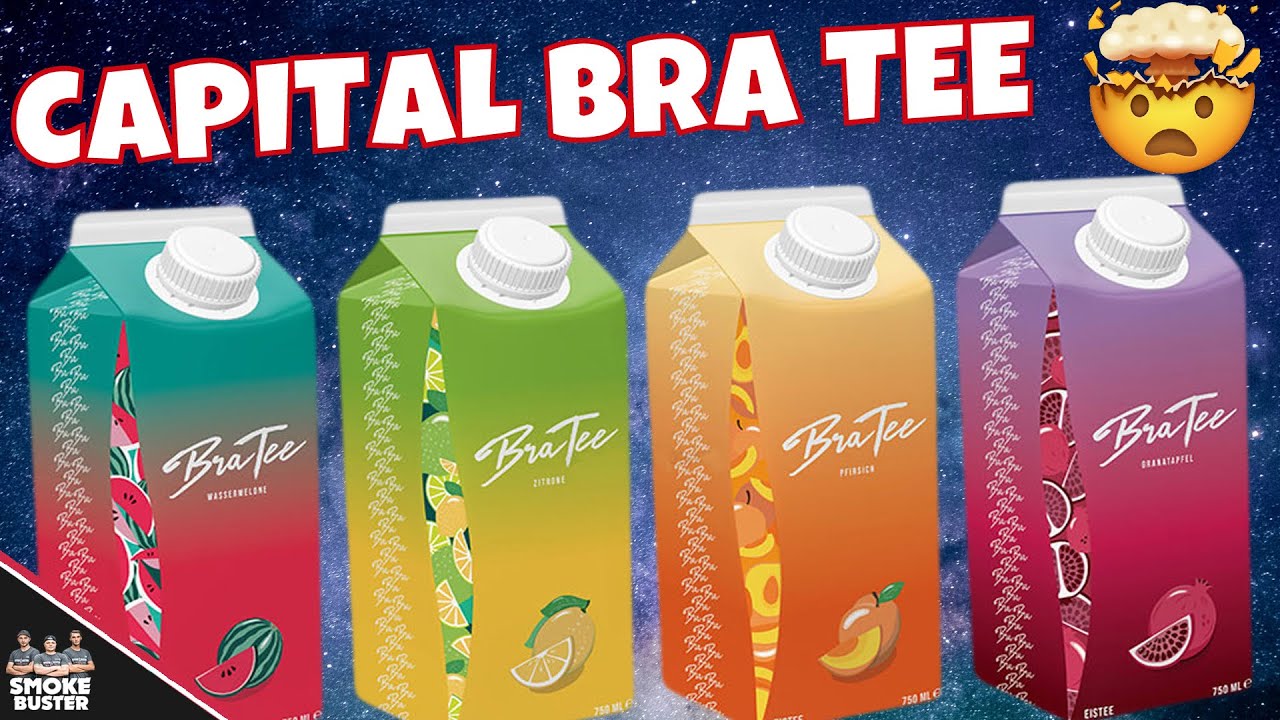 Capital Bra's Ice Tea im Test! 🧃 | BraTee - YouTube
