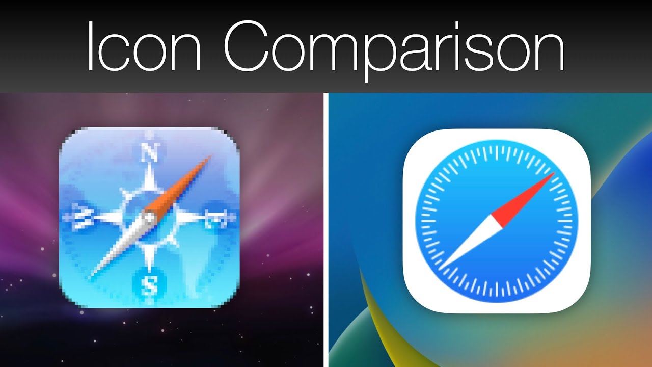 iOS 2 vs iOS 16: Icon Comparison! - YouTube