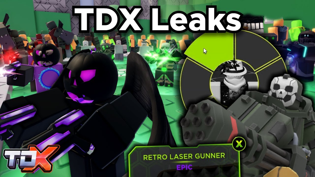 TDX LEAKS #15 (Many Skin Showcases, Emotes, Icons) - Tower Defense X ...
