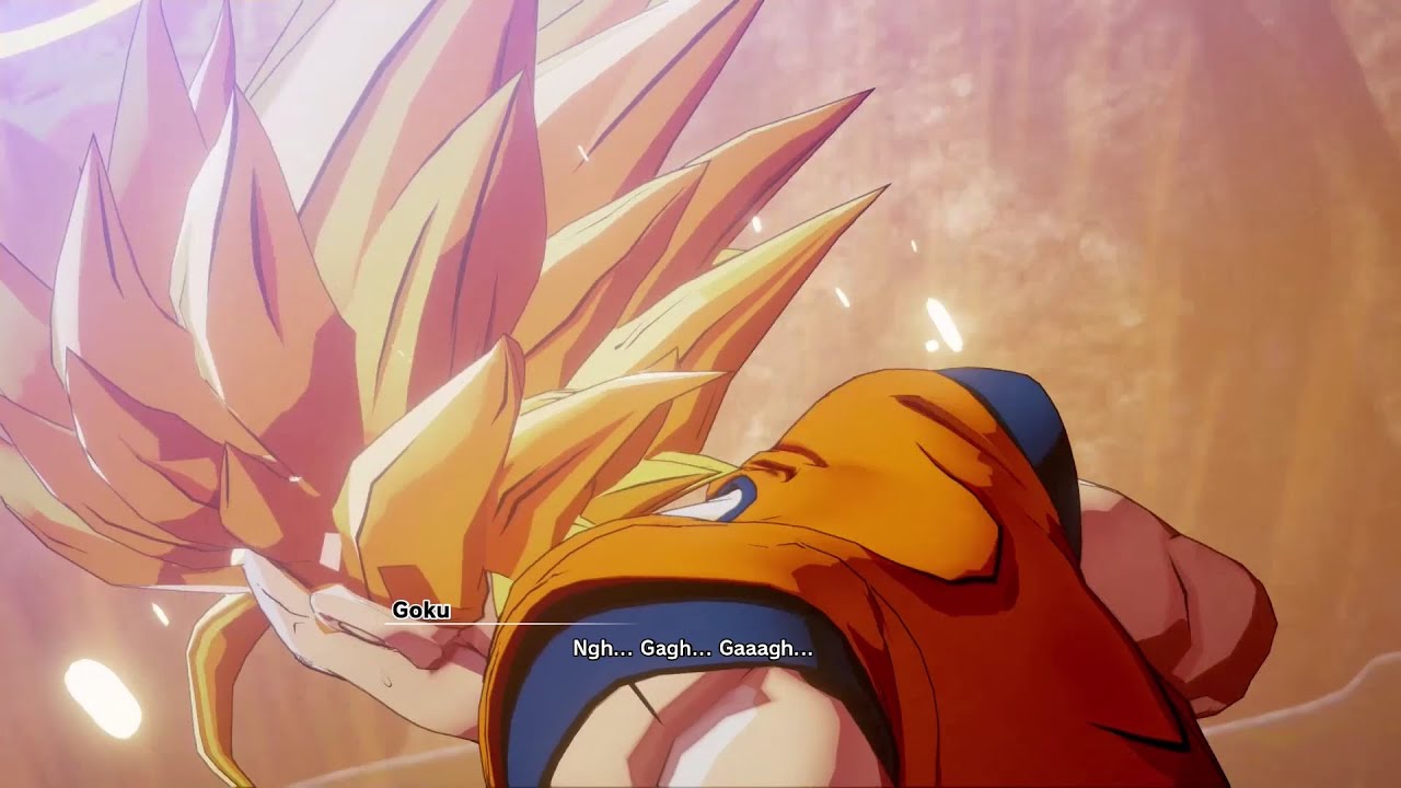 Goku Unleashes Super Saiyan 3⚡💥Full Transformation Scene | DBZ Kakarot ...