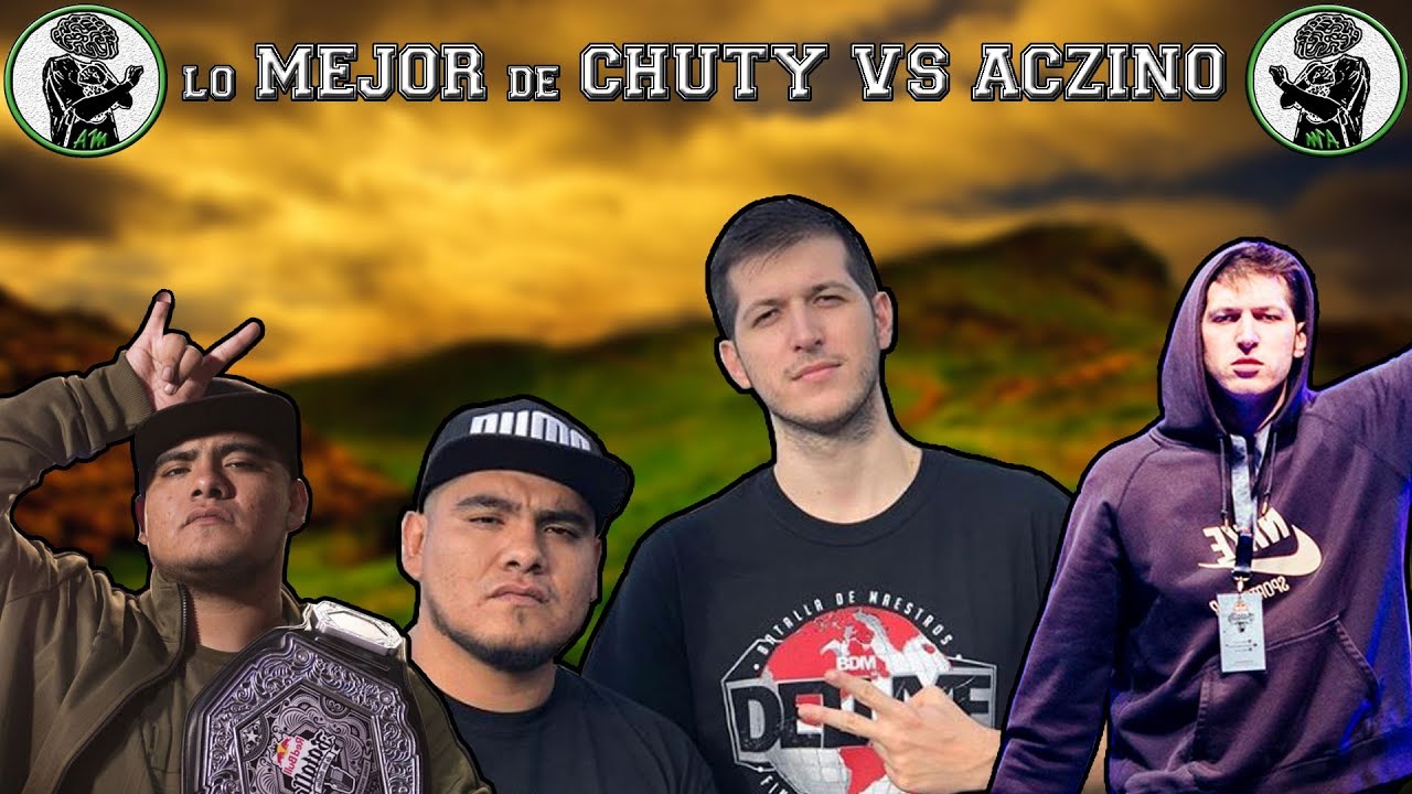 LO MEJOR DE TODOS LOS ACZINO VS CHUTY | ¿QUIÉN HA GANADO MÁS? 🤔 - YouTube