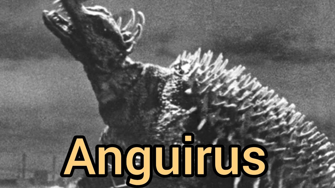 anguirus the first of many battles. - YouTube