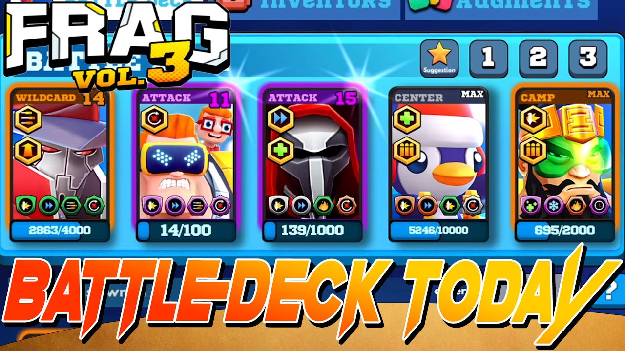 FRAG Pro Shooter - BATTLE DECK TODAY🔥Gameplay Walkthrough🔥(iOS,Android ...