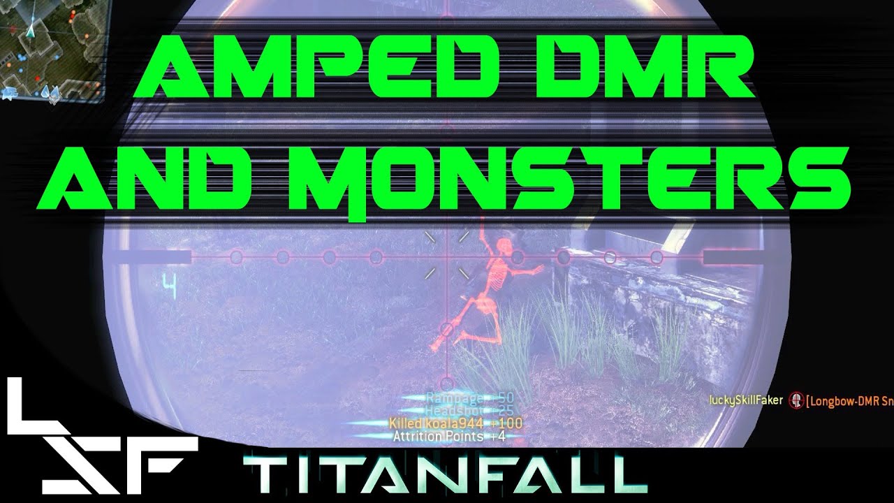 TITANFALL AMPED DMR + Monster mode? | Flawless Attrition Gameplay - YouTube