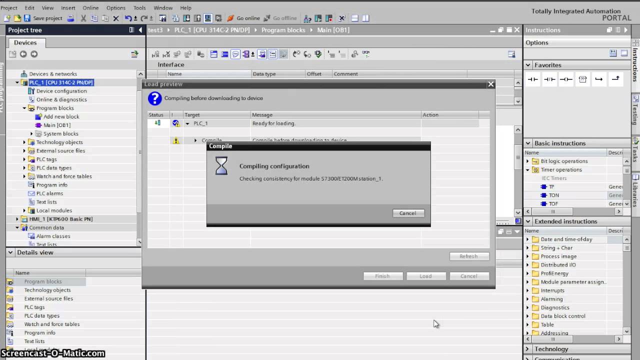 Using Ton TIA portal PLC (2) - YouTube
