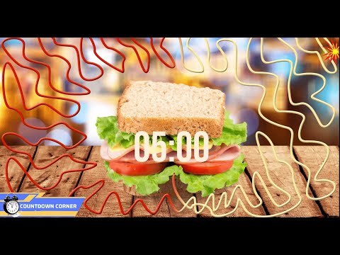 5 Minute Countdown timer bomb Sandwich Challenge!