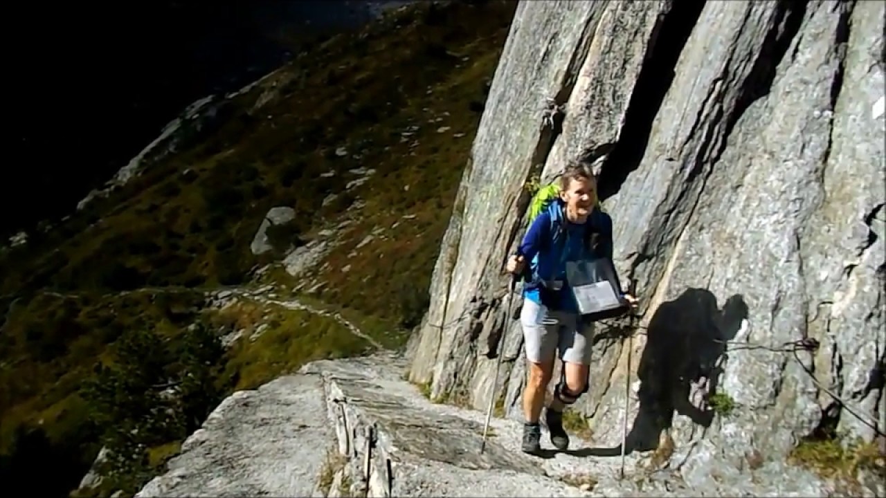 TMB to Refuge Les Grands - YouTube