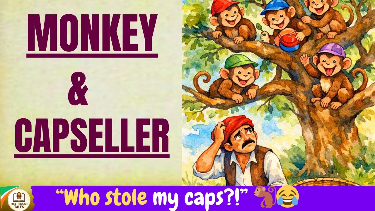 The monkey & the capseller (Level-1 ) / talk through tales/talk through ...