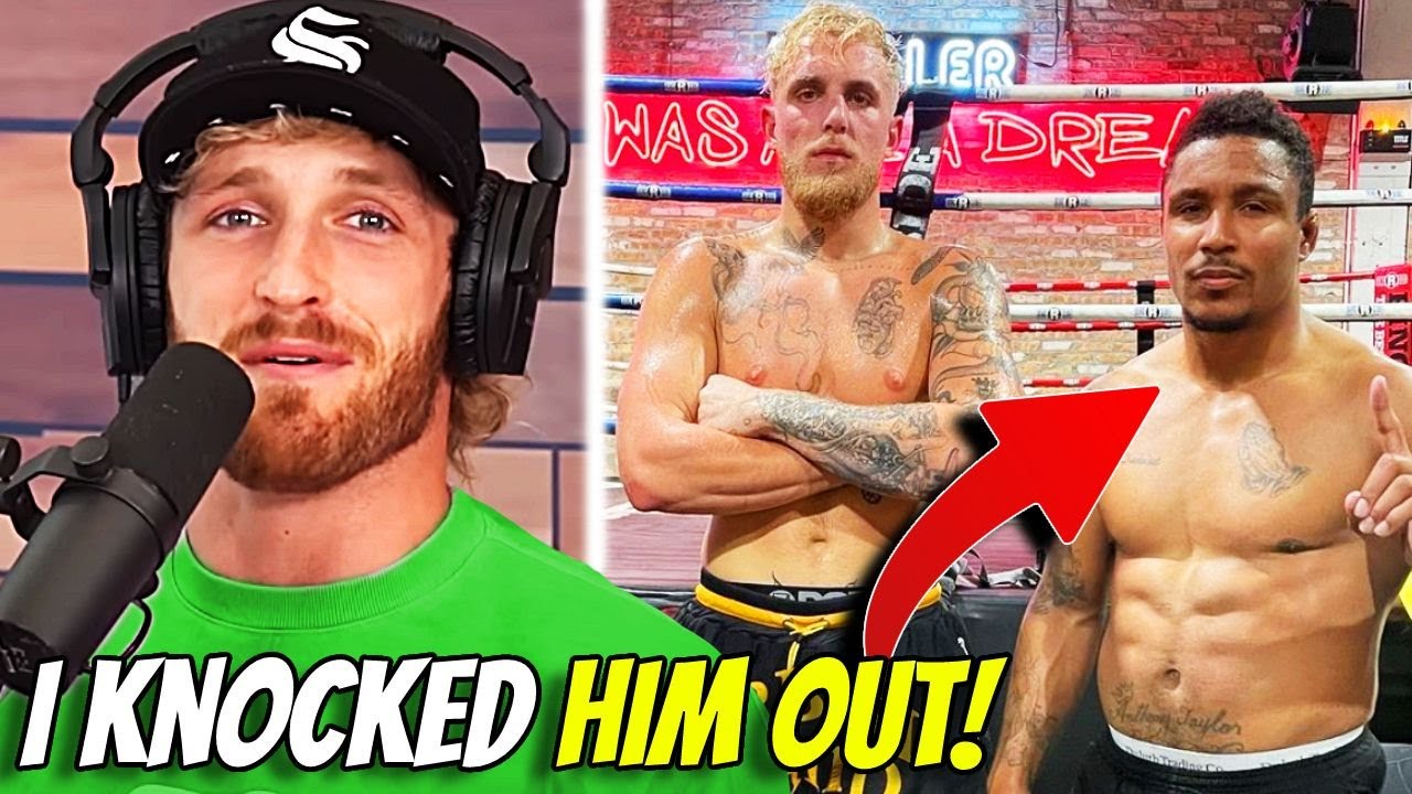 Wade Plem Confirms Logan Paul K/O'd Anthony Taylor Sparring - YouTube