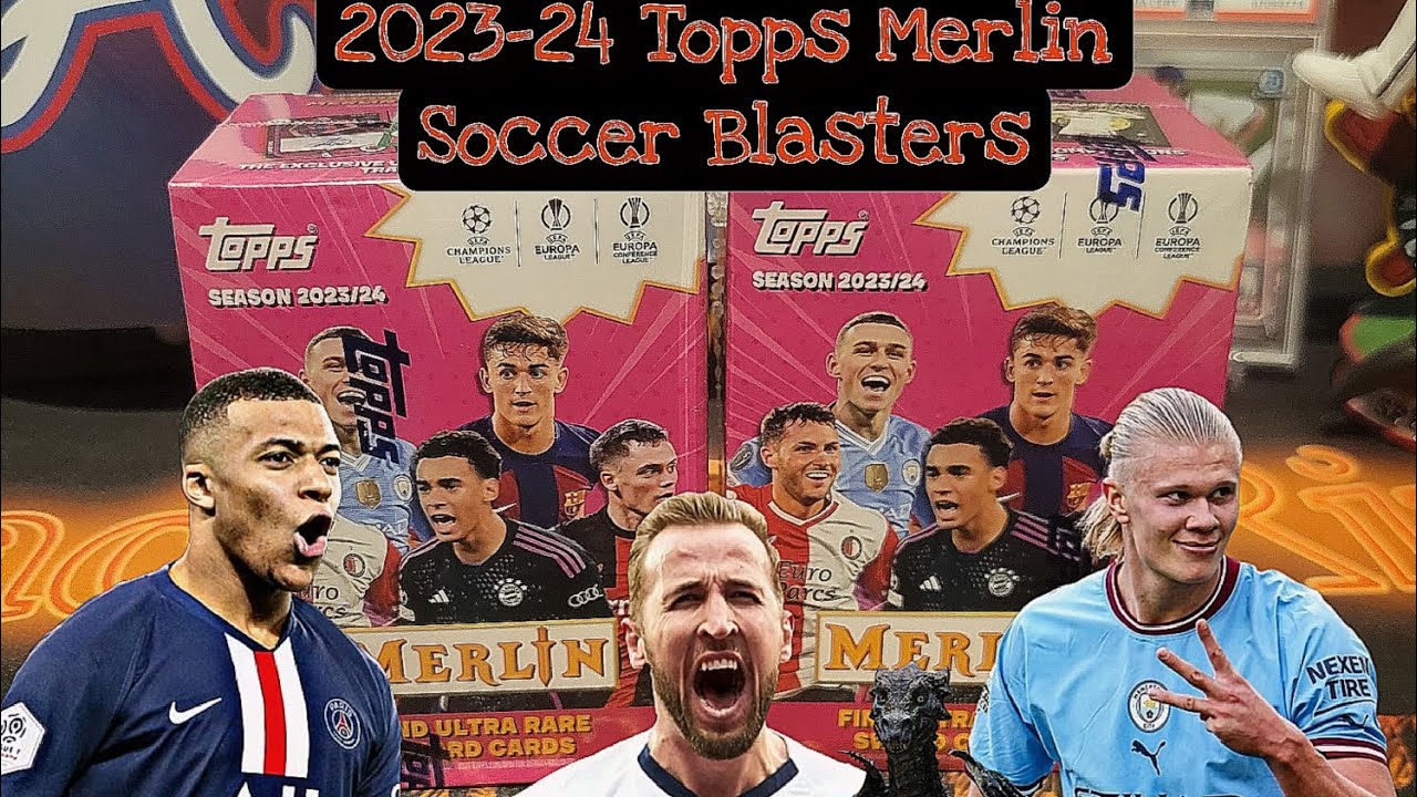 2023-24 Topps Merlin Soccer ⚽️ - Gorgeous cards and loaded with 🌟 - YouTube