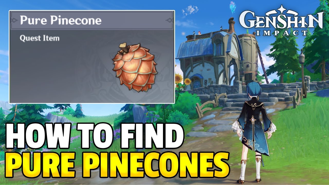 Find Pure Pinecones | Villans quest guide | Genshin Impact - YouTube