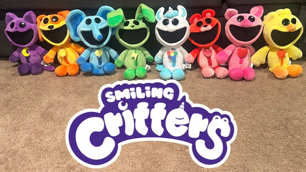 Smiling Critters Plush Review! - YouTube