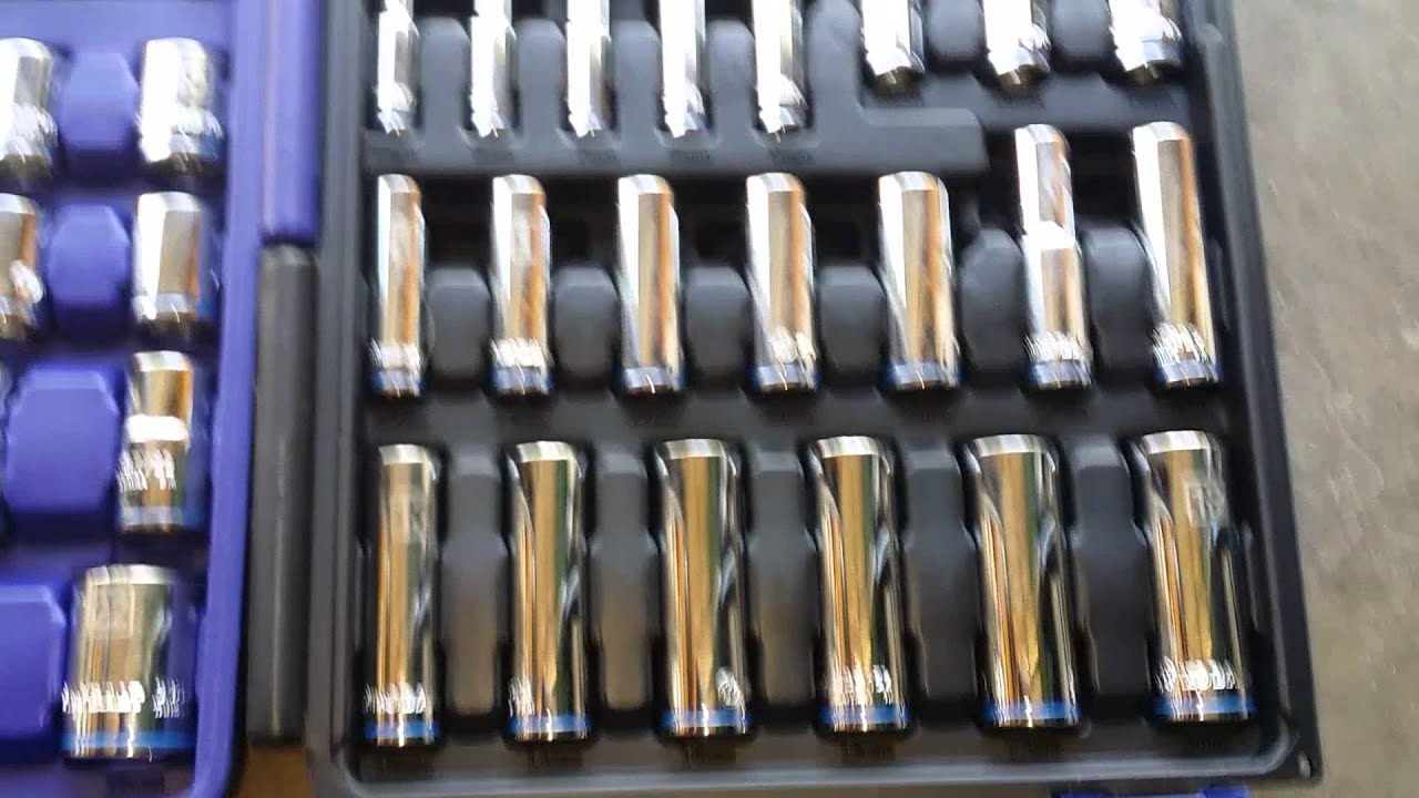 Kobalt socket set 200pc - YouTube