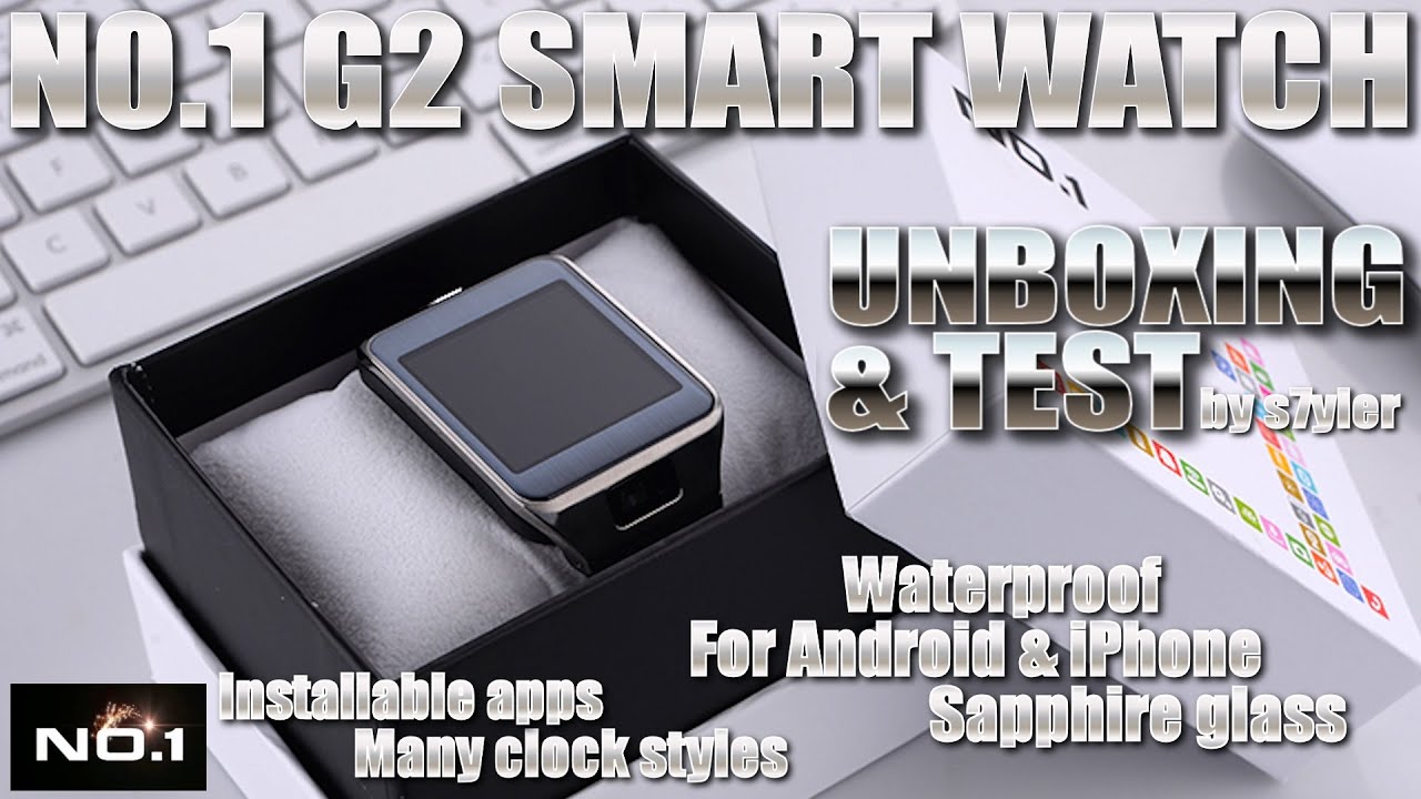 NO.1 G2 Smartwatch [REVEW & UNBOXING] Sapphire Glass, Waterproof - 1:1 ...