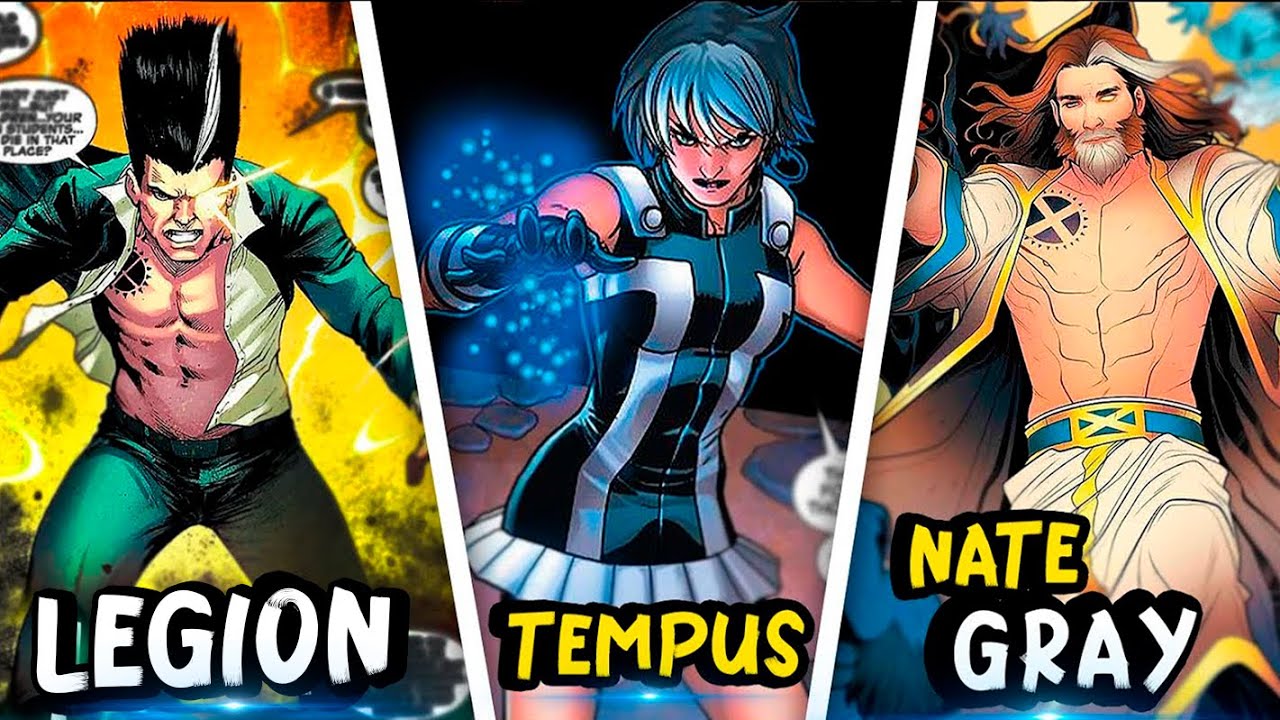 9 MUTANTS FEARED FOR TIME MANIPULATION - YouTube