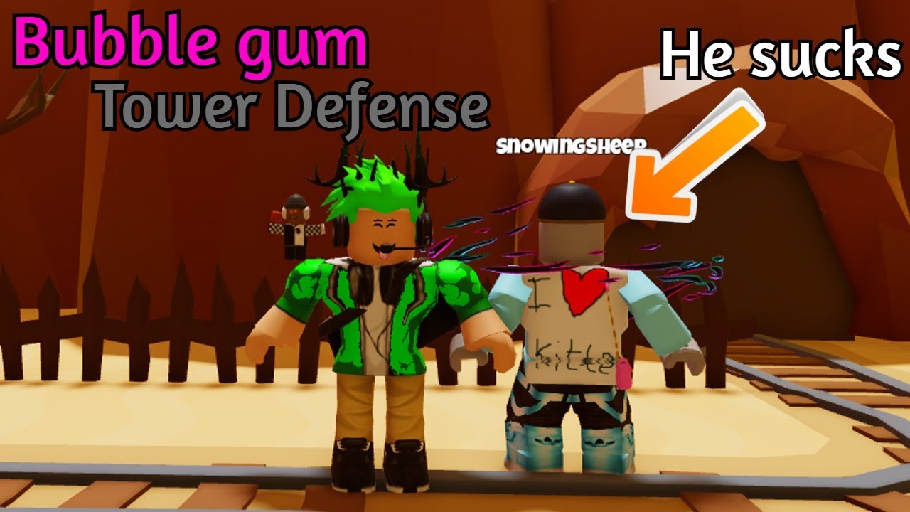 *Live* Playing Bubble Gum Tower Defense (Roblox) - YouTube