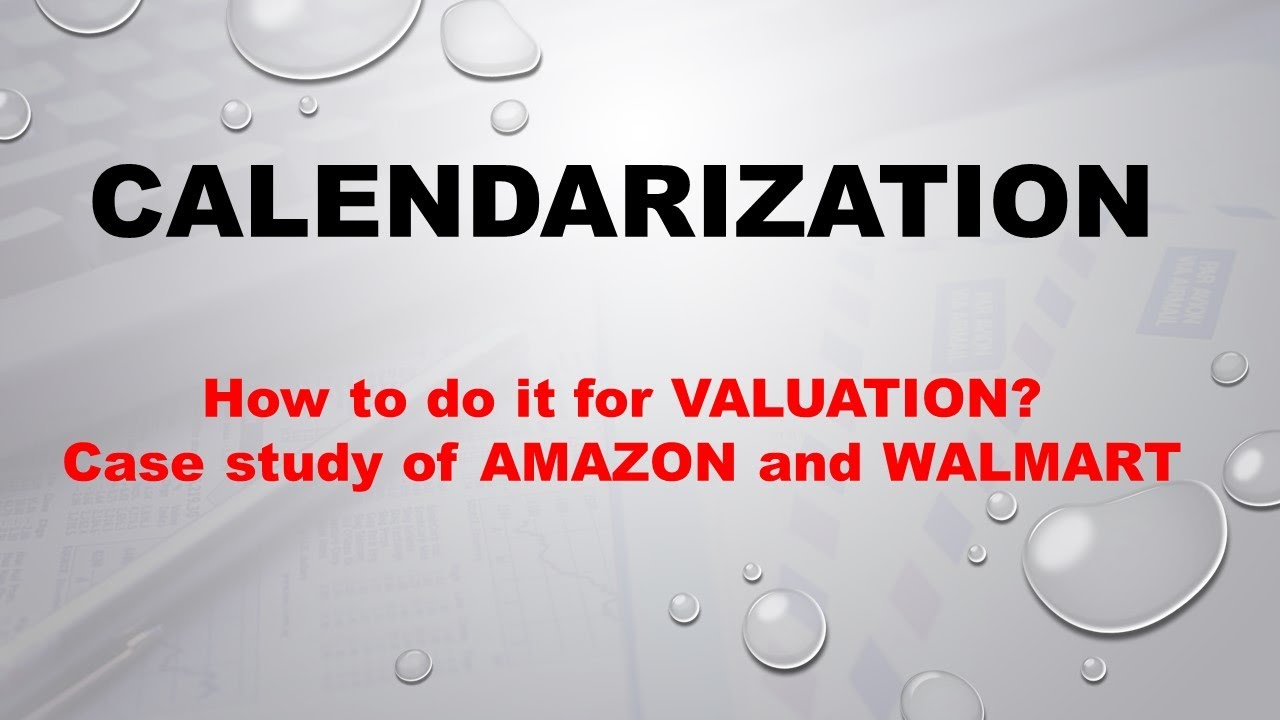 Calendarization for Comps Analysis - YouTube