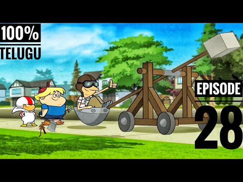 Kick buttowski telugu episodes 28||kick buttowski telugu||Telugu cartoon||