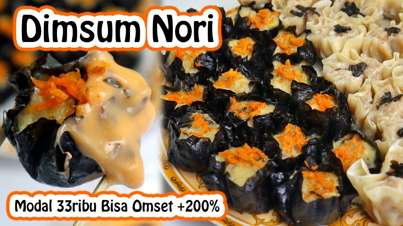 BARU !! RASANYA LEBIH ENAK DAN NAGIH, RESEP MUDAH BUAT DIMSUM NORI ...