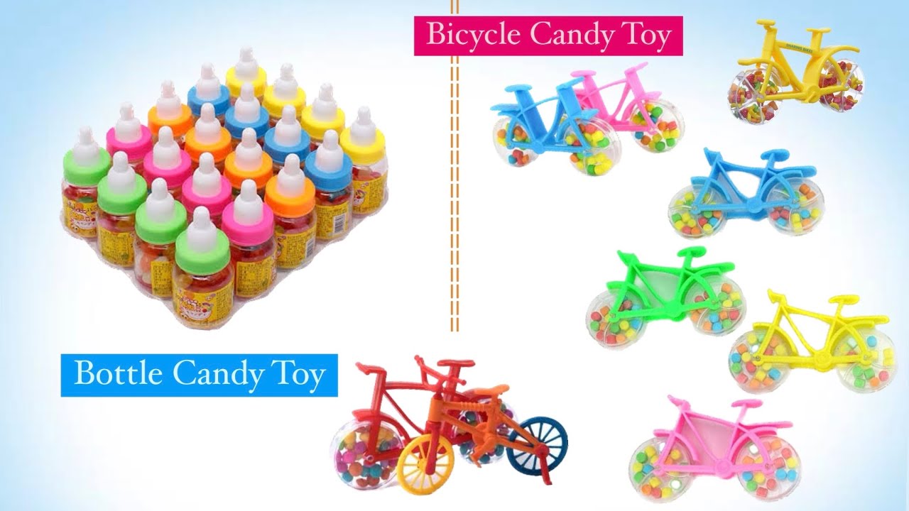 Mouth Watering Candy Cycle Toy Video | Lots of Chocolates, Toys ...
