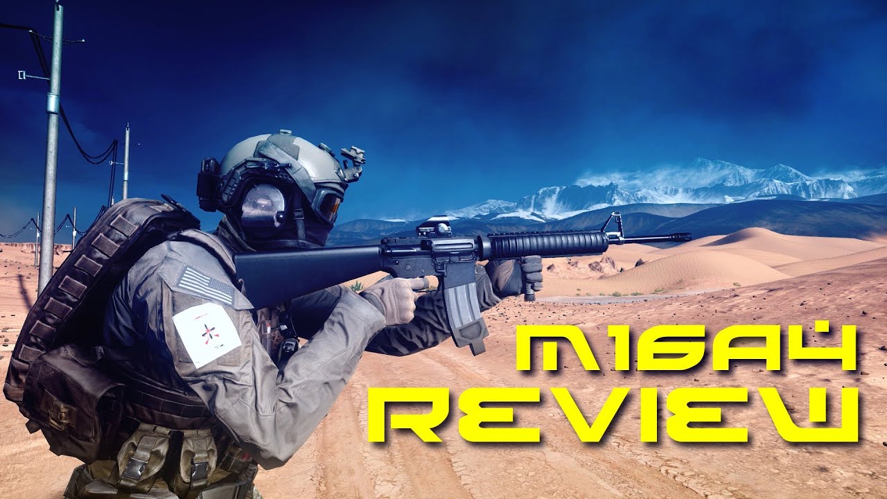 BF4 M16A4 Review + How To Use Burst Fire Rifles - YouTube