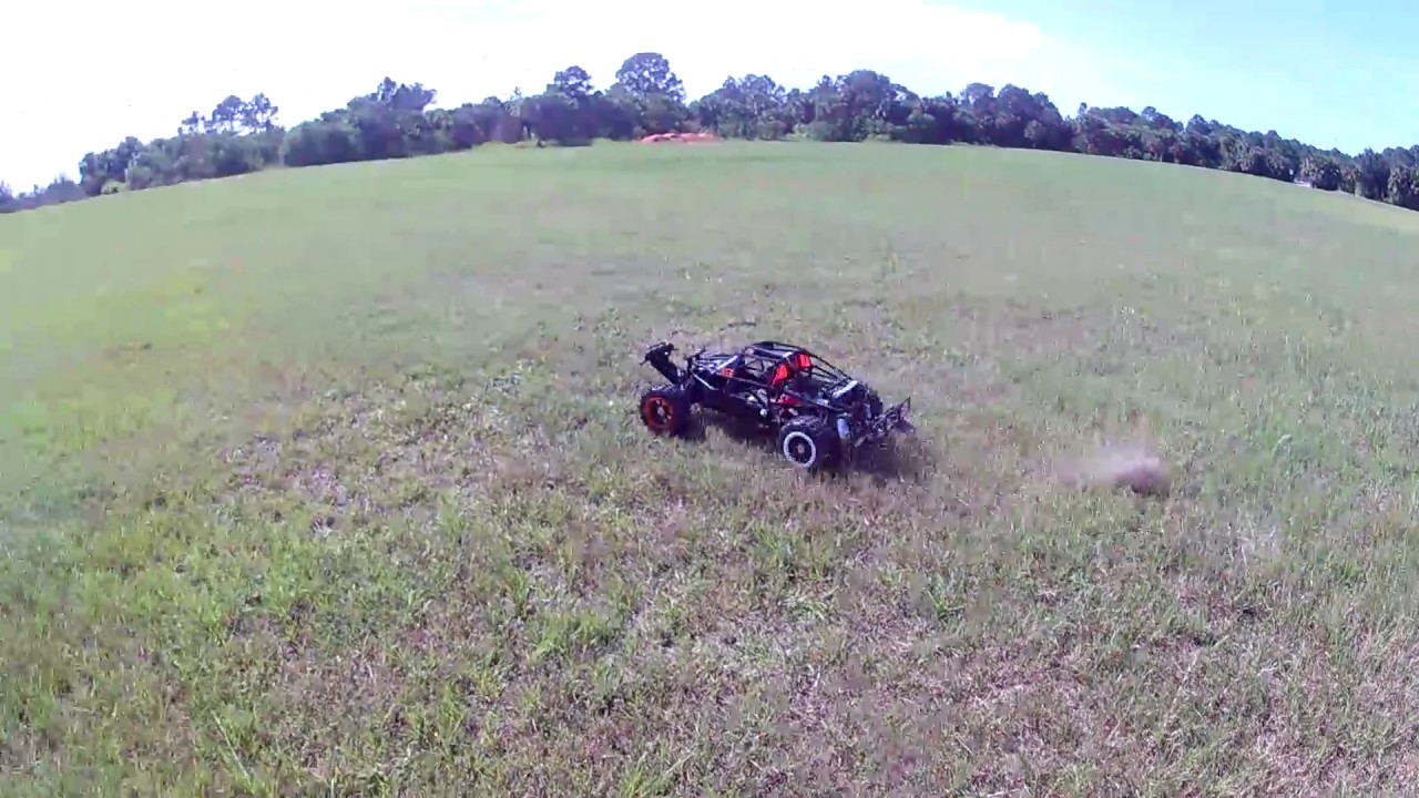 1/5 Rovan 305ft Baja SCZ 290E Reed Engine break in - YouTube