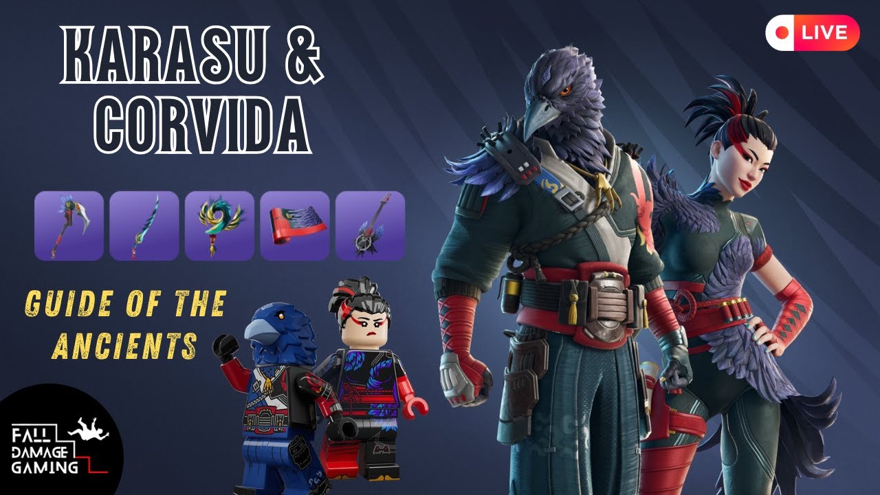 FORTNITE LIVE C6 S1 *KARASU & CORVIDA* SUNDAY GRIND #fortnite #live # ...