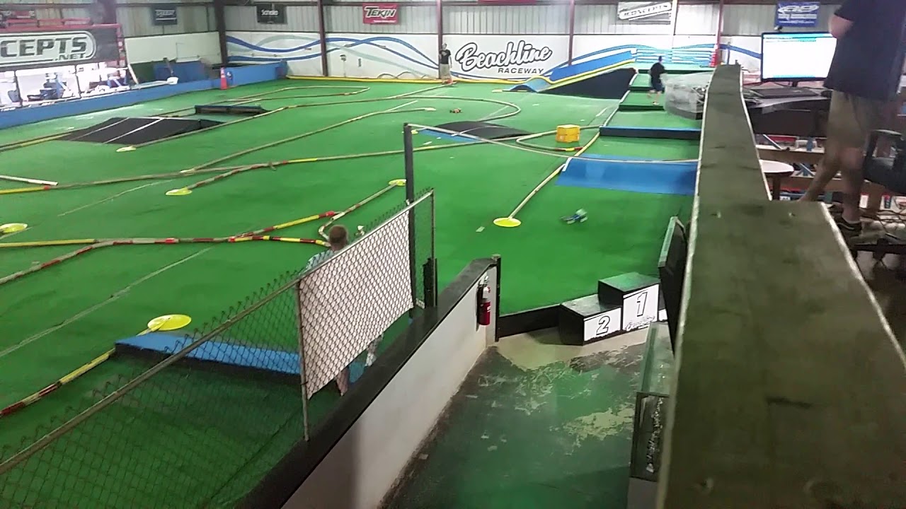 Stock buggy B main beachline Raceway - YouTube