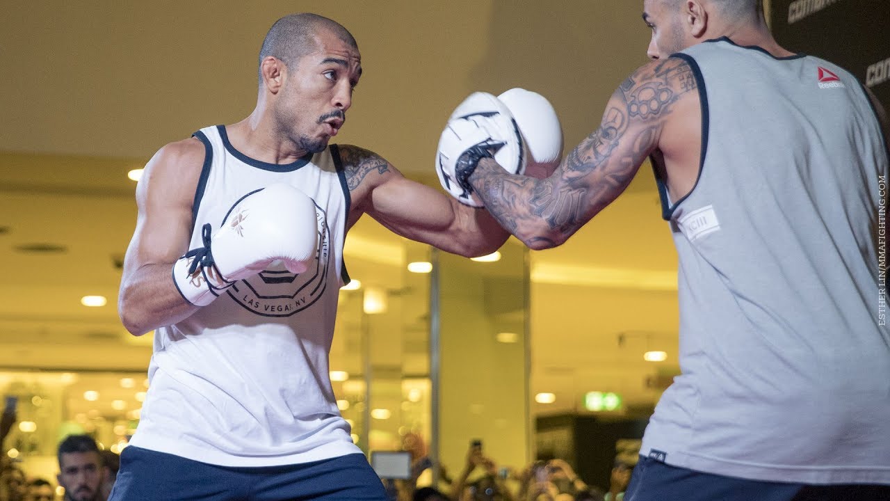 UFC 212: Jose Aldo Open Workout - MMA Fighting - YouTube