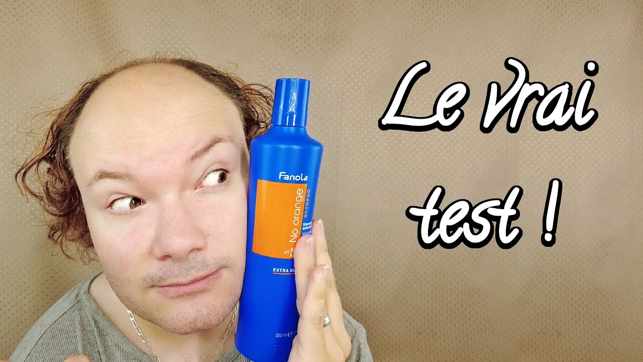 JE TESTE VRAIMENT LE NO ORANGE SHAMPOO DE FANOLA ! - YouTube