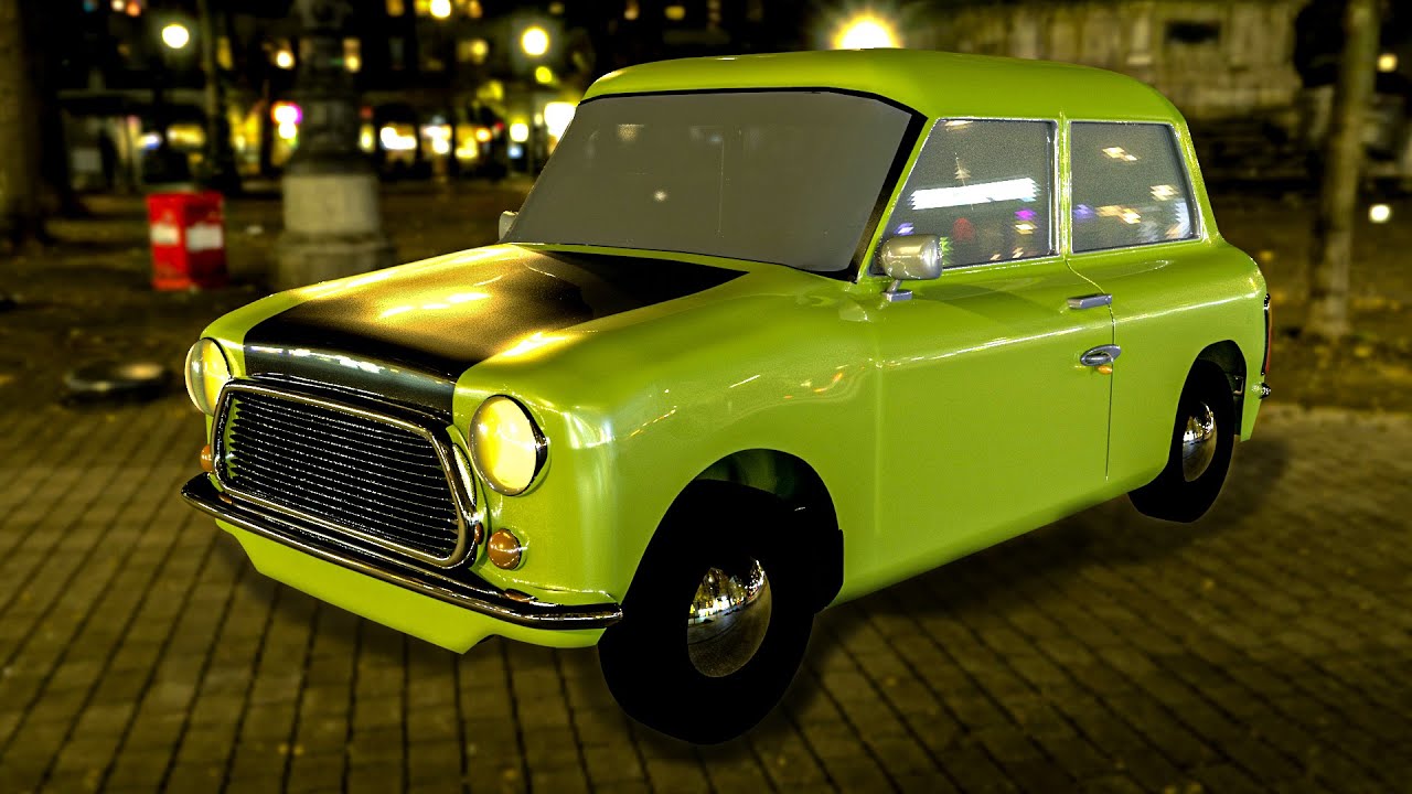 Speed modeling of Mr. Bean's car...( Part - 1 ) - YouTube