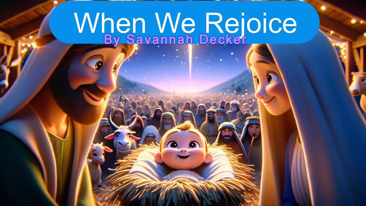 When We Rejoice (Song) by child writer Savannah Decker /Praise Writers ...