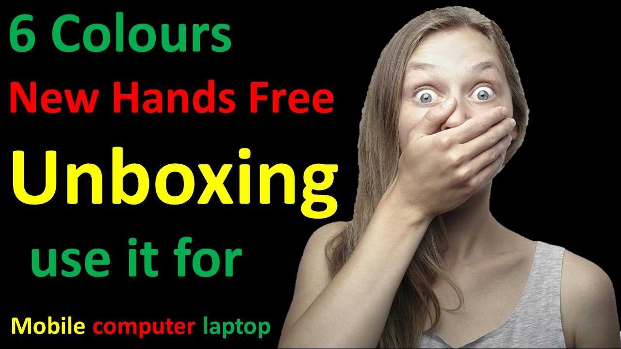 "Double Unboxing: Two Hands-Free Devices in 6 Different Colors!" - YouTube
