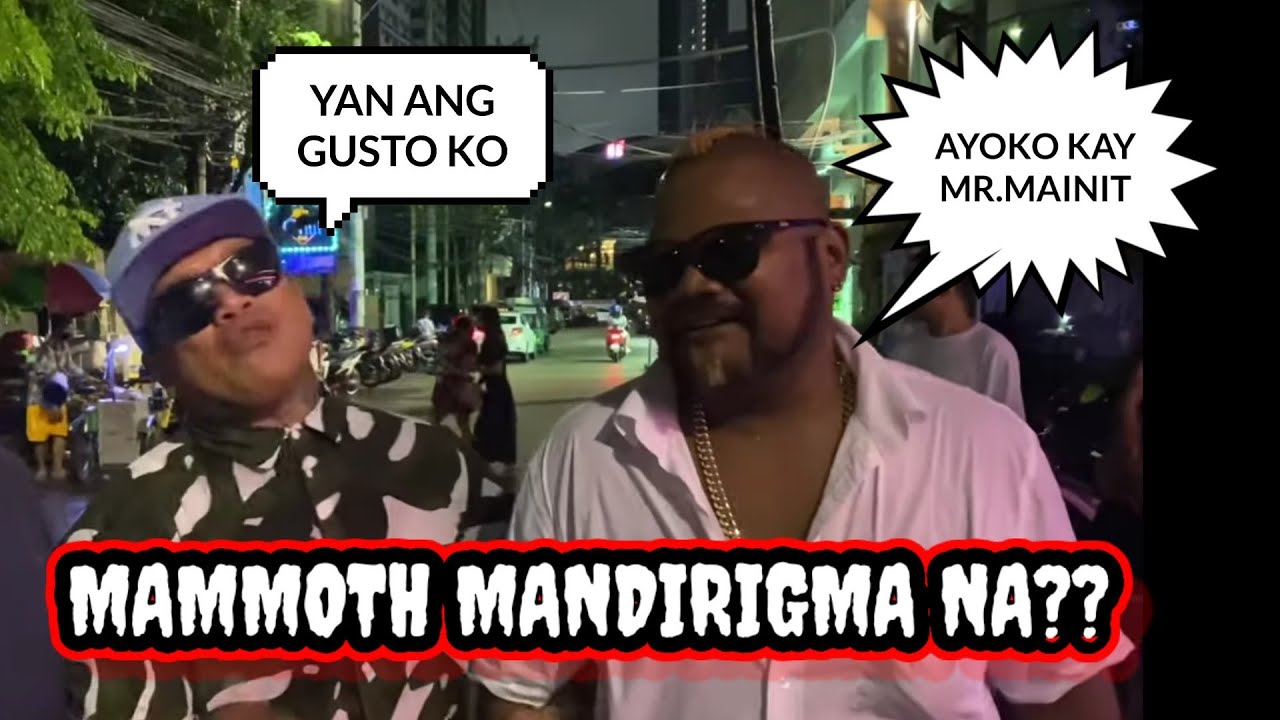 @mr.mainit GINULPE NI MAMMOTH!! | CHAMP MAMMOTH MANDIRIGMA NA NGA BA ...