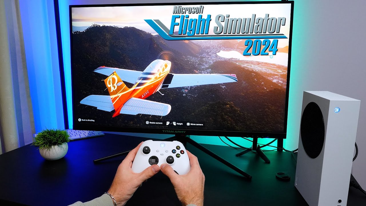 Microsoft Flight Simulator 2024- XBOX SERIES S POV Gameplay, Graphics ...