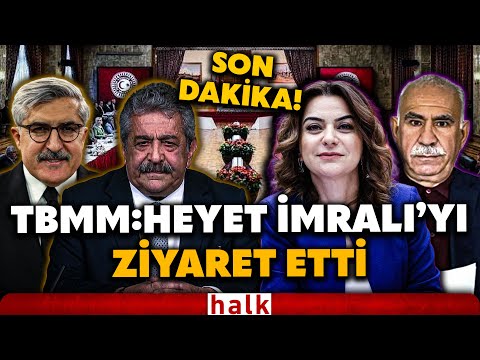 SON DAKİKA! TBMM'den açıklama geldi! Heyet İmralı'yı ziyaret etti! İşte flaş detaylar!