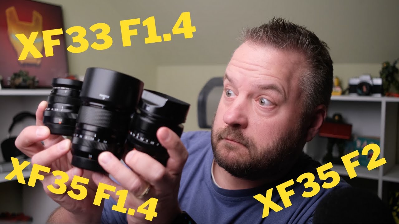 Fujifilm XF 33 f1.4 vs XF 35 f1.4 vs XF 35 f2 Compared (All Three Rock ...