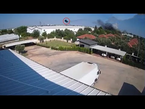Antalya'daki korkunç patlamanın görüntüleri ortaya çıktı! Fırın kazanı 300 metre uçtu
