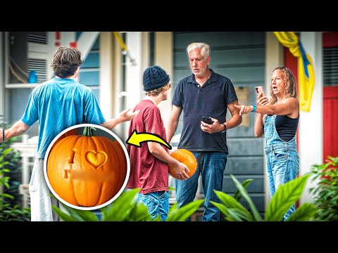 Offensive Pumpkin Prank!