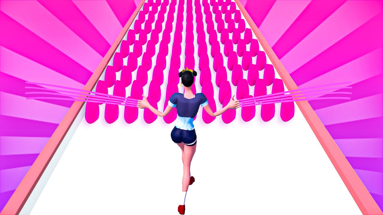 Funny Moments in Long Nails 3D! - YouTube