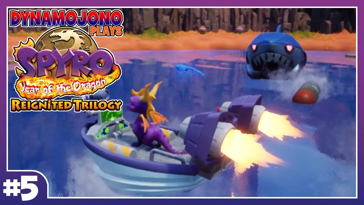 A Naval Battle in Seashell Shore | Spyro: Year of the Dragon (Reignited ...