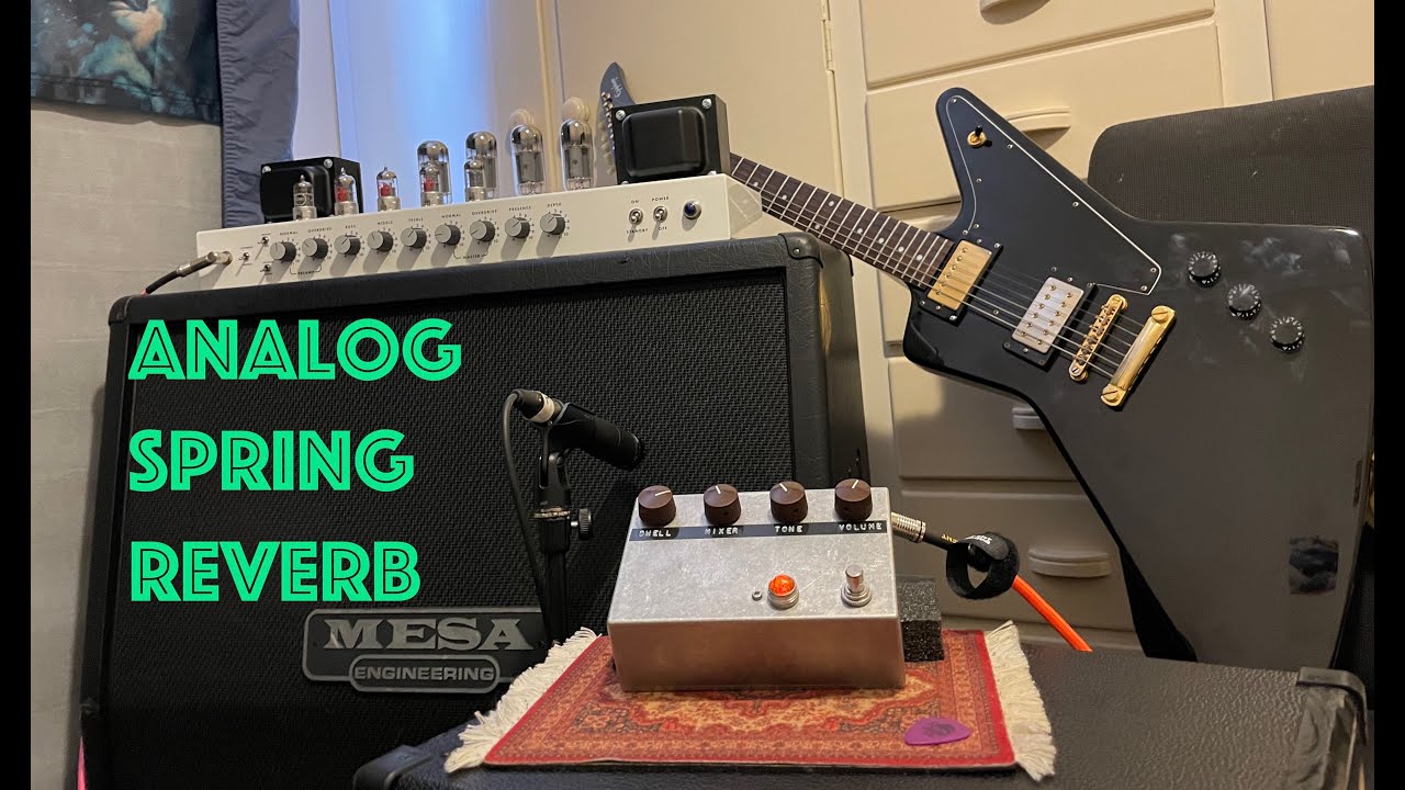 Analog Spring Reverb - [Spaceman Orion / DEFX Hooke] - YouTube