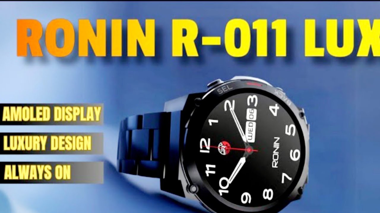 Unboxing Ronin R-011 Smart watch - YouTube